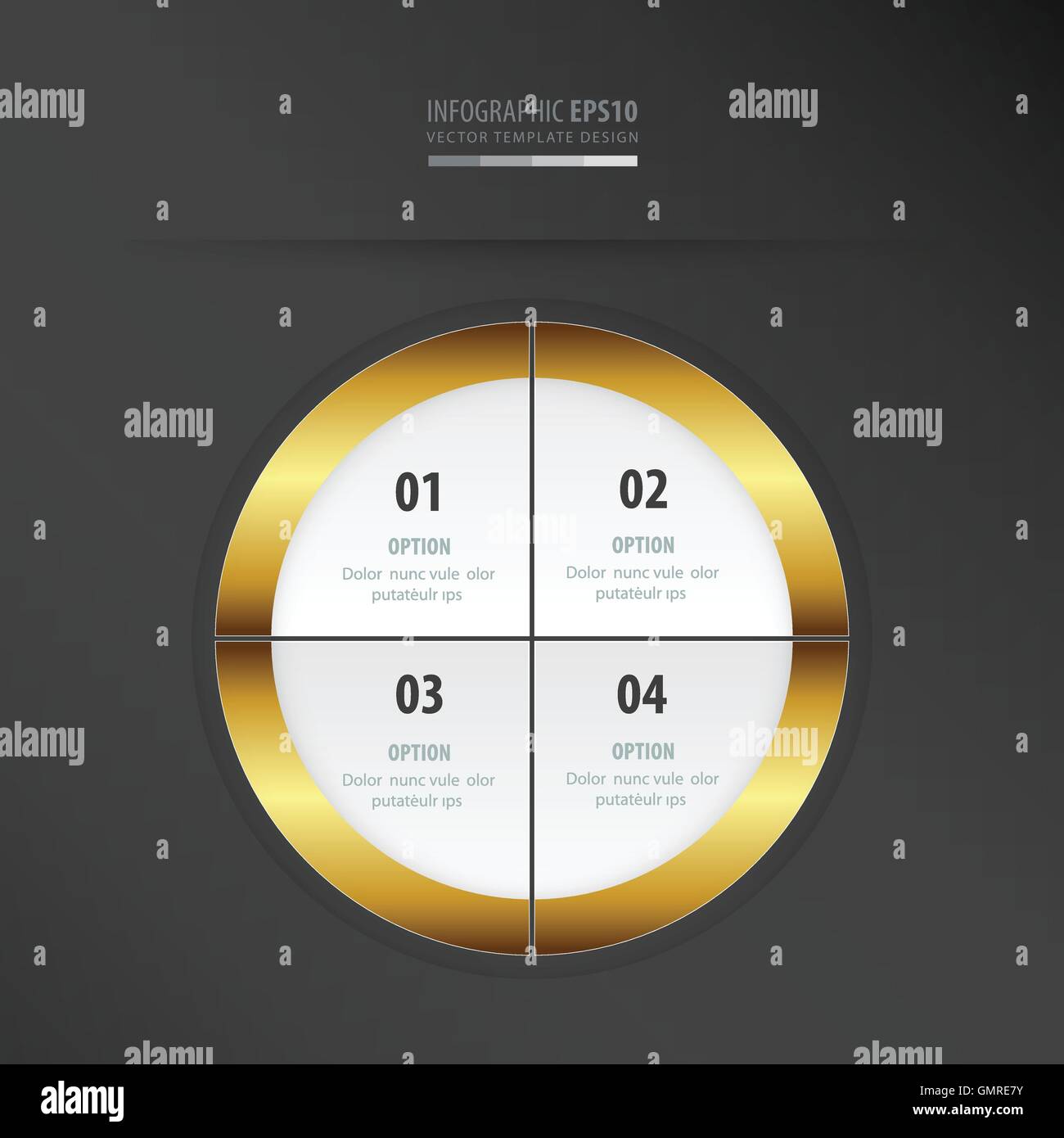 Abstract dynamic background circle gold Stock Vector Images - Alamy