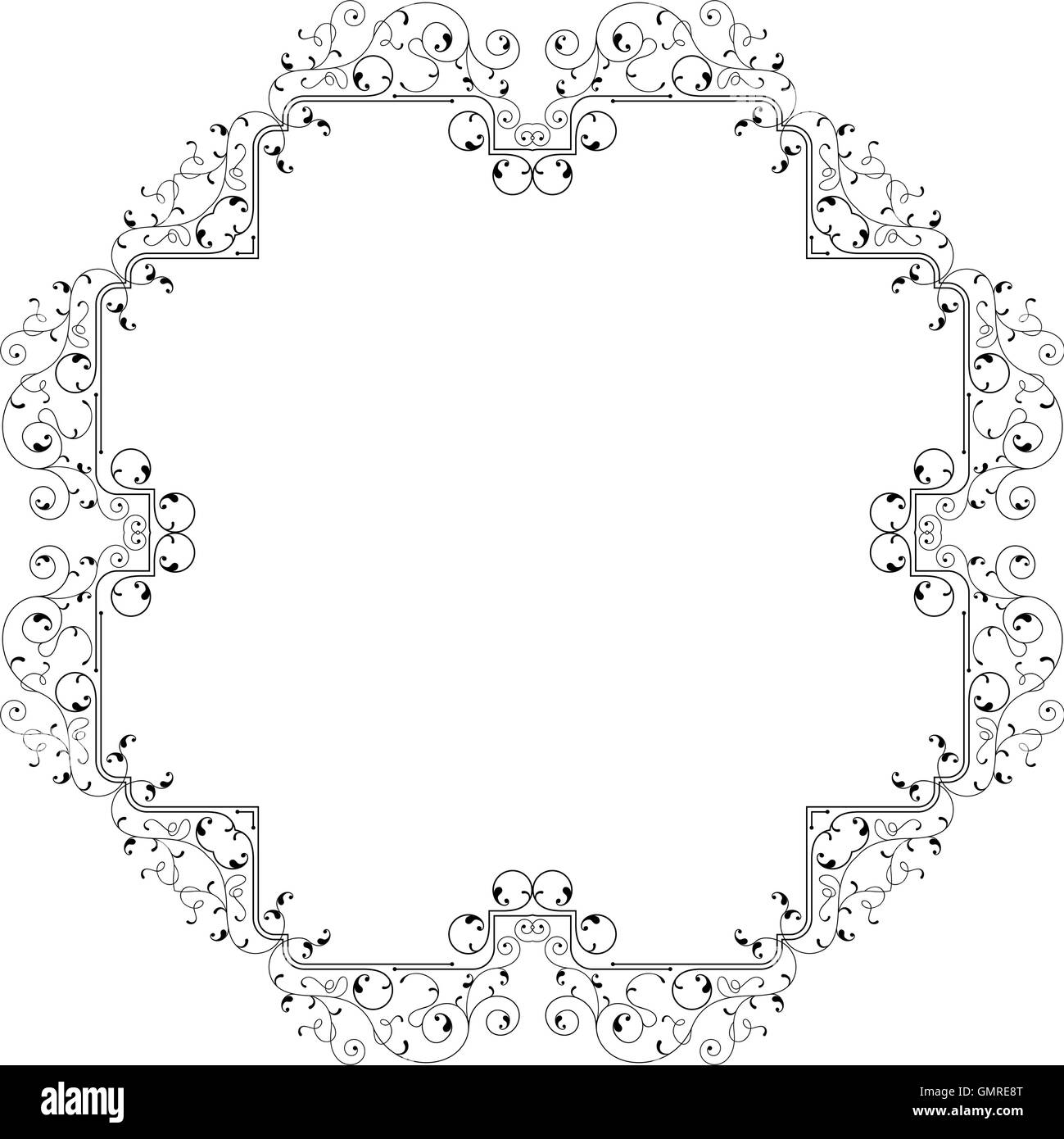 Frame Border Design Stock Vector Image & Art - Alamy