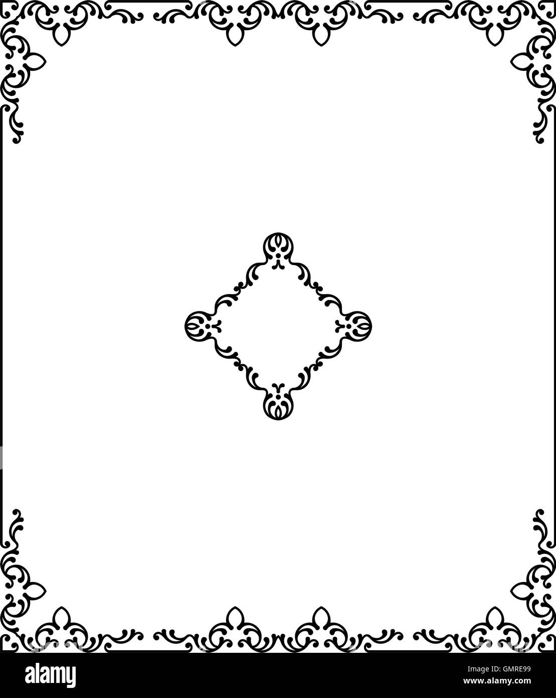 Frame Border Design Stock Vector Image & Art - Alamy