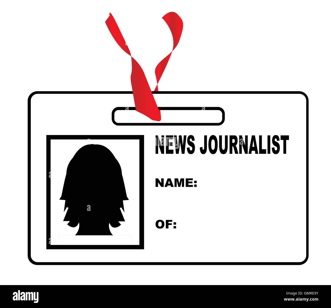 Journalist id card hi-res stock photography and images - Alamy