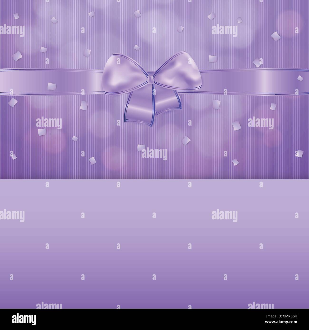 Blank greeting card and gift Stock Vector Images - Alamy