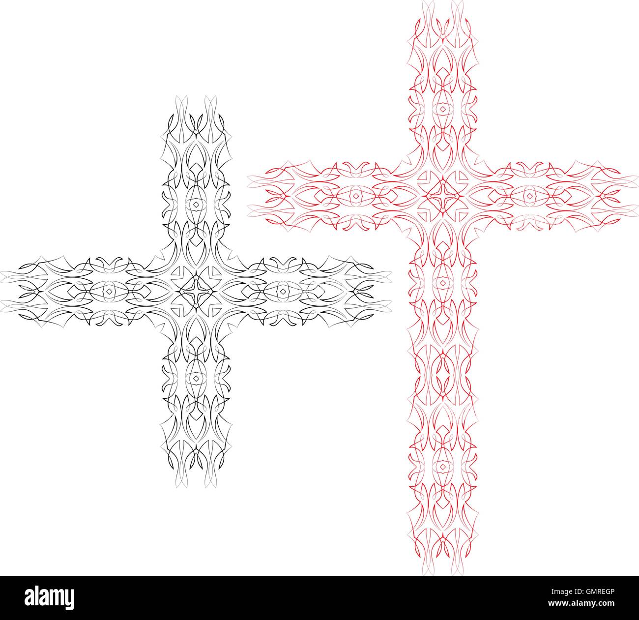 Cross Christian Design Stock Vector Image & Art - Alamy