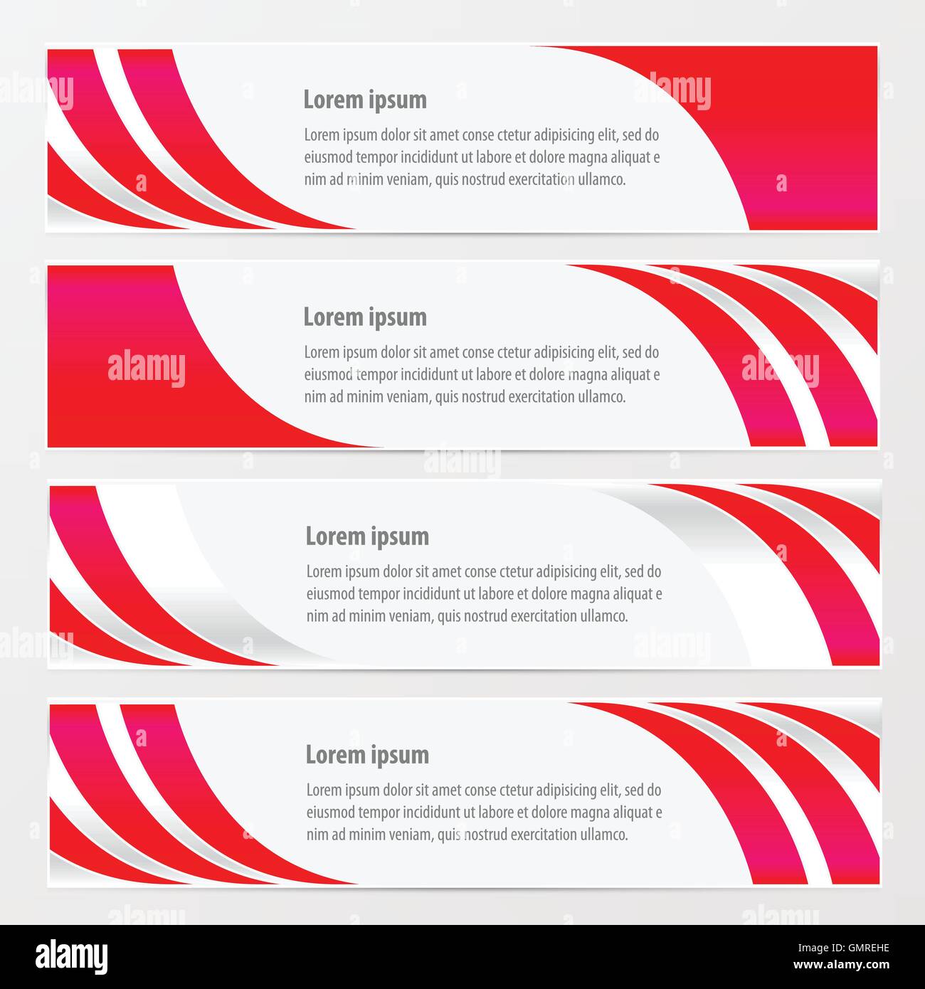 banner pink color Stock Vector Image & Art - Alamy