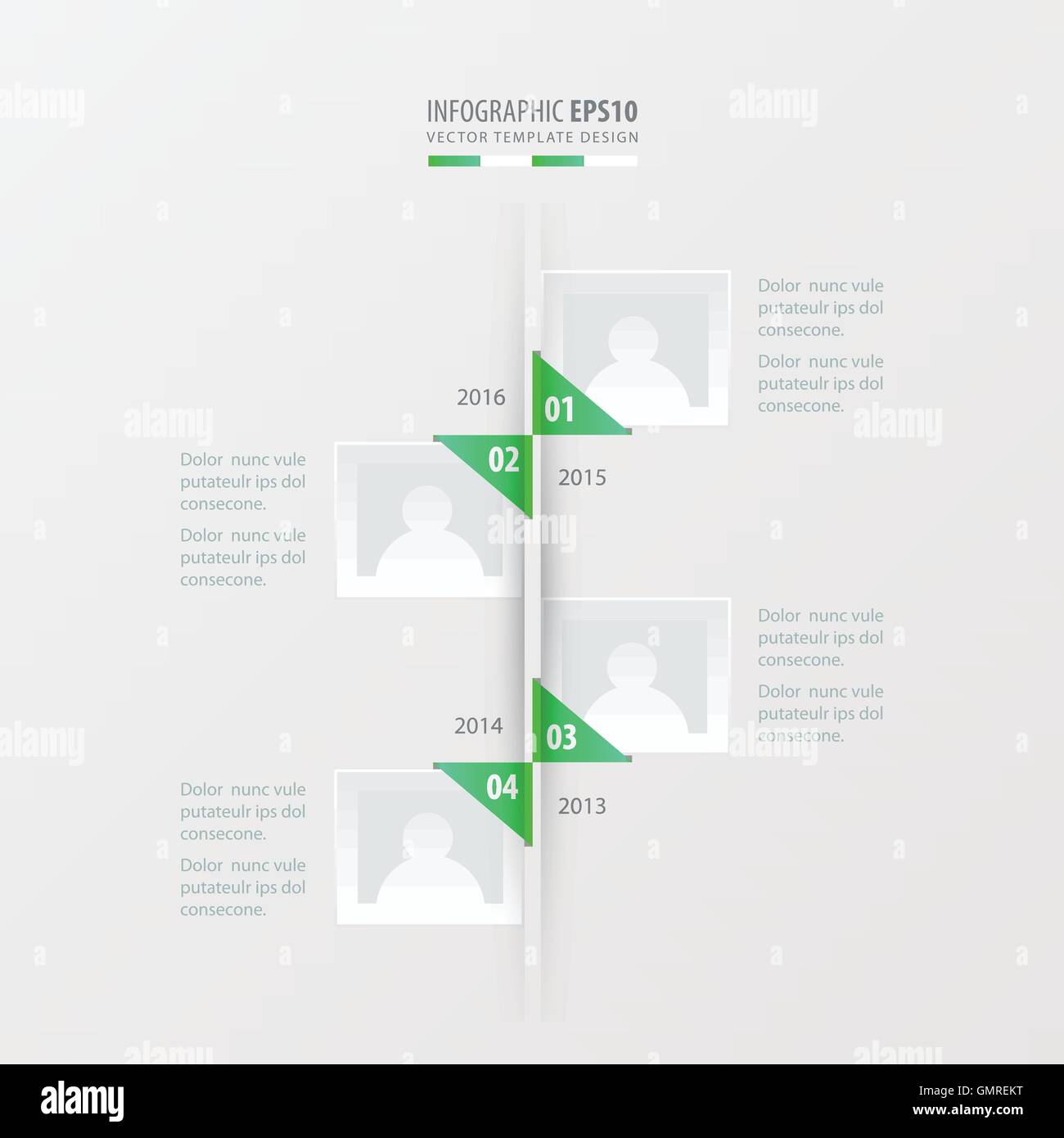 vector timeline green gradient color Stock Vector Image & Art - Alamy