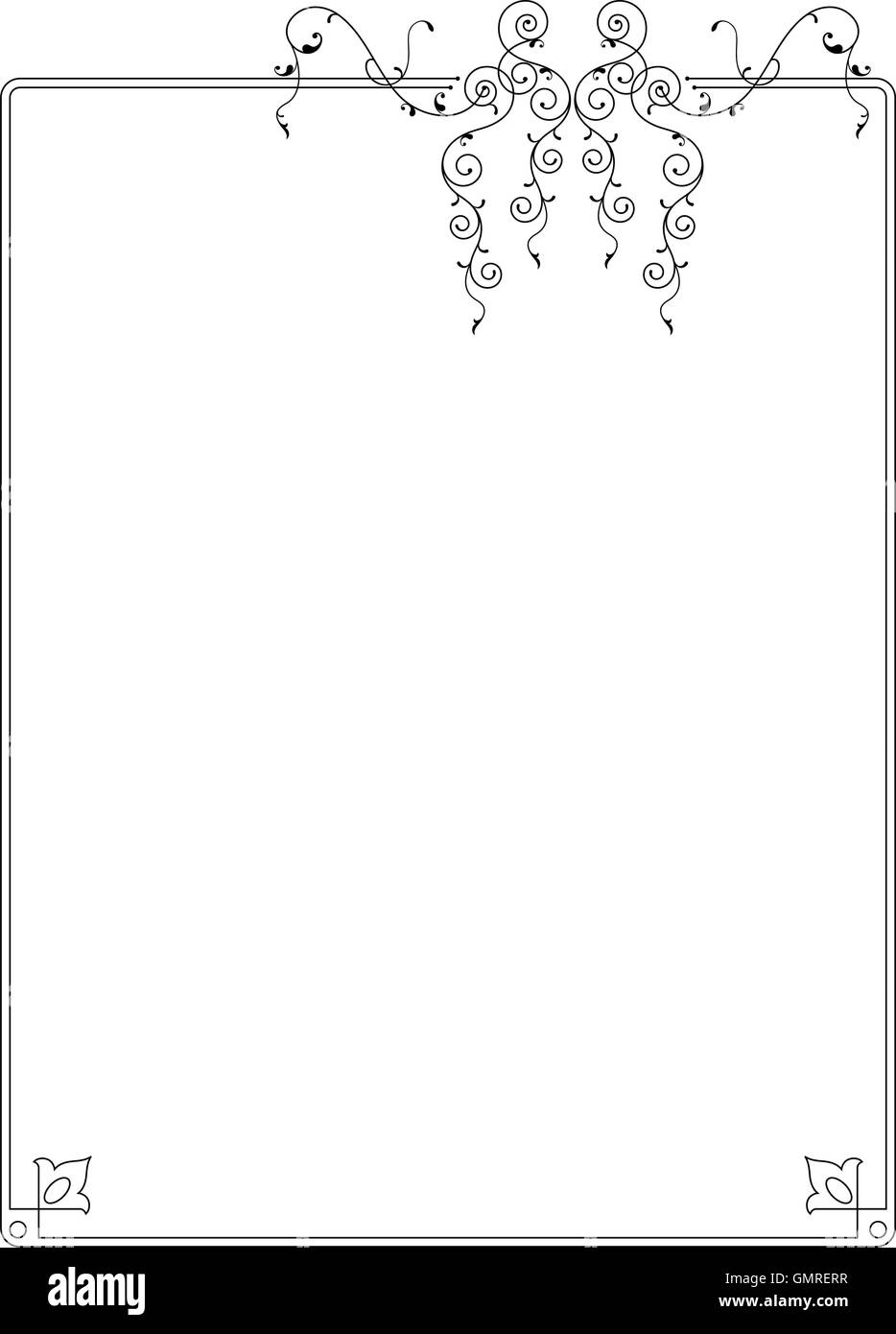 Frame Border Design Stock Vector Image Art Alamy Frame Border Design Stock Vector Image Art Alamy