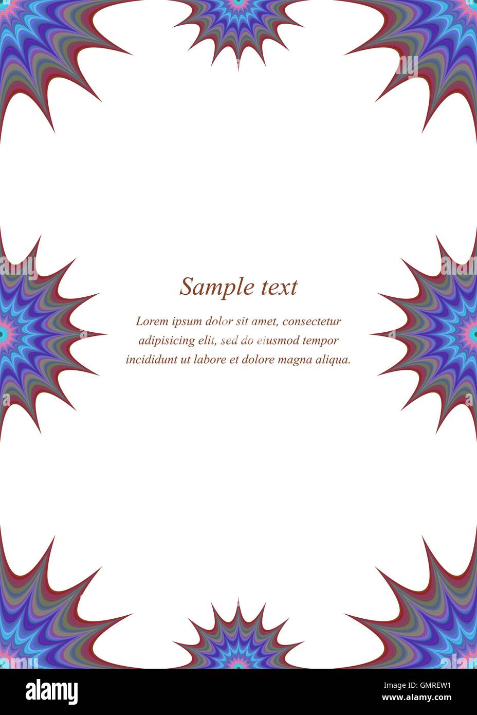 Pretty Colorful Page Borders