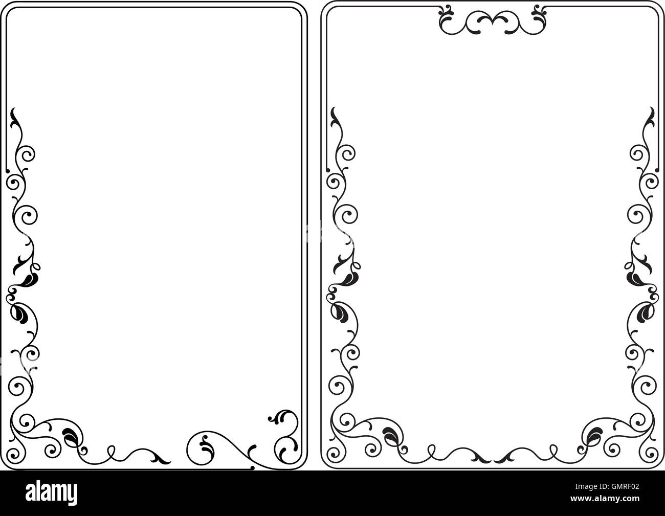 Frame Border Design Stock Vector Image & Art - Alamy