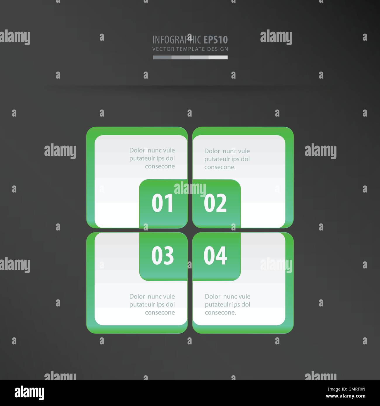 Rectangle presentation template neon green Stock Vector Image & Art - Alamy