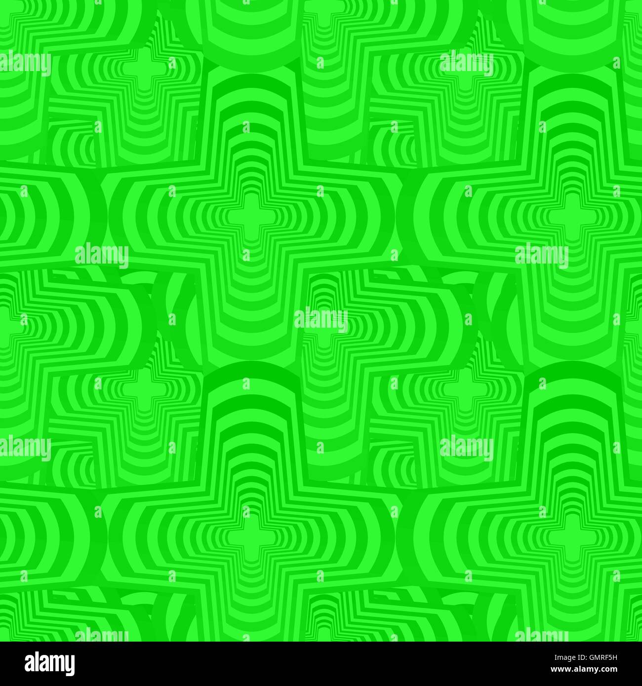 Green seamless curved polygon pattern background Stock Vector Image ...