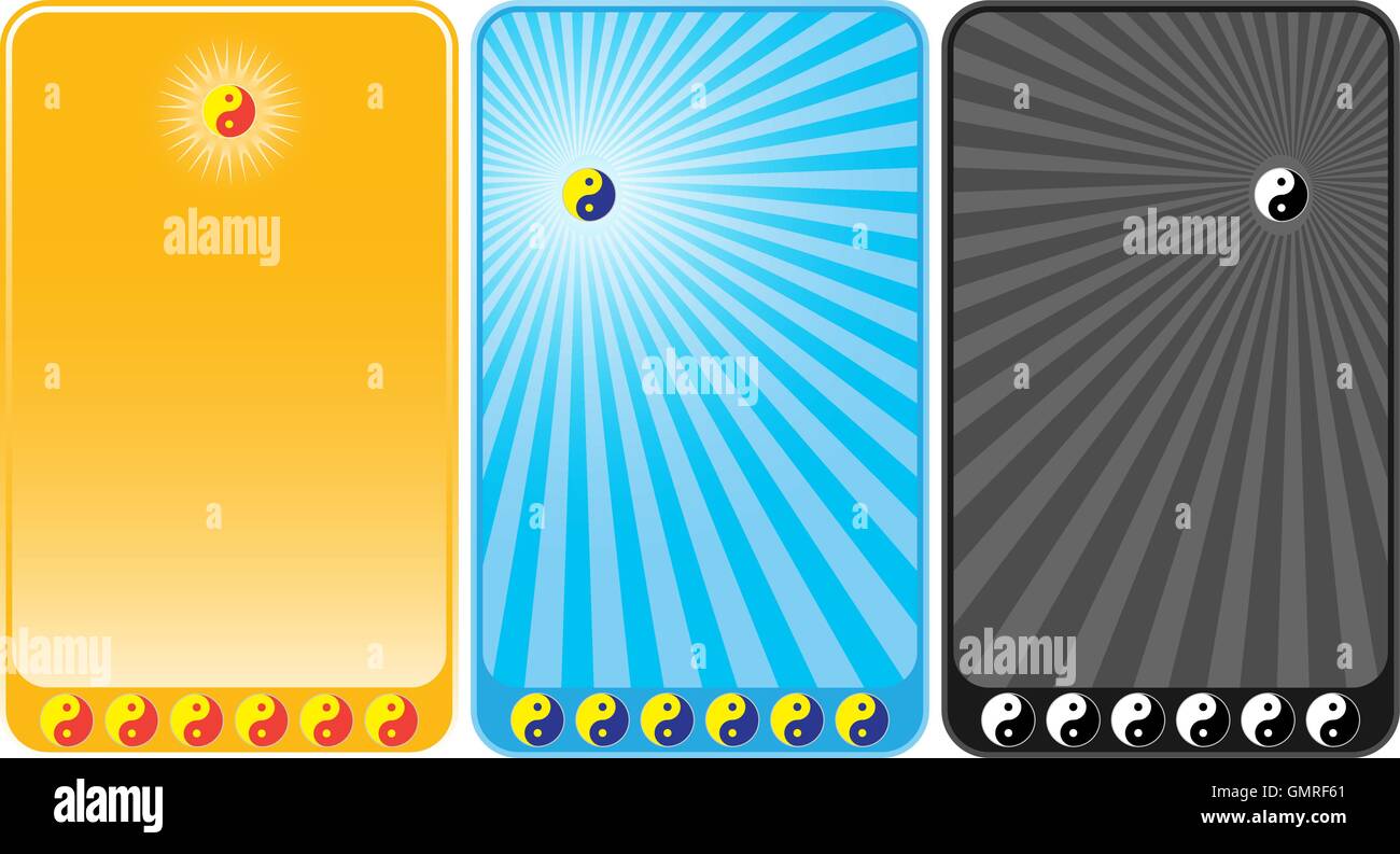 Yin Yang Design Stock Vector Image & Art - Alamy