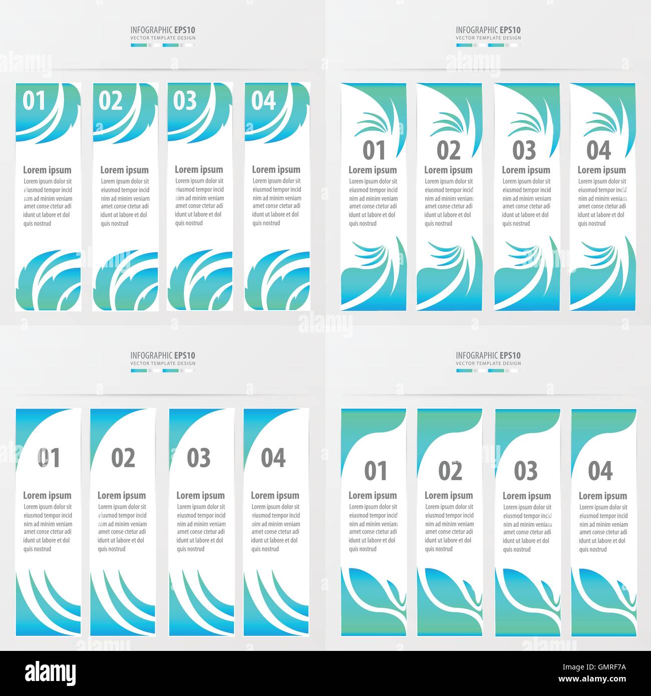 Banner design blue color Stock Vector Images - Alamy