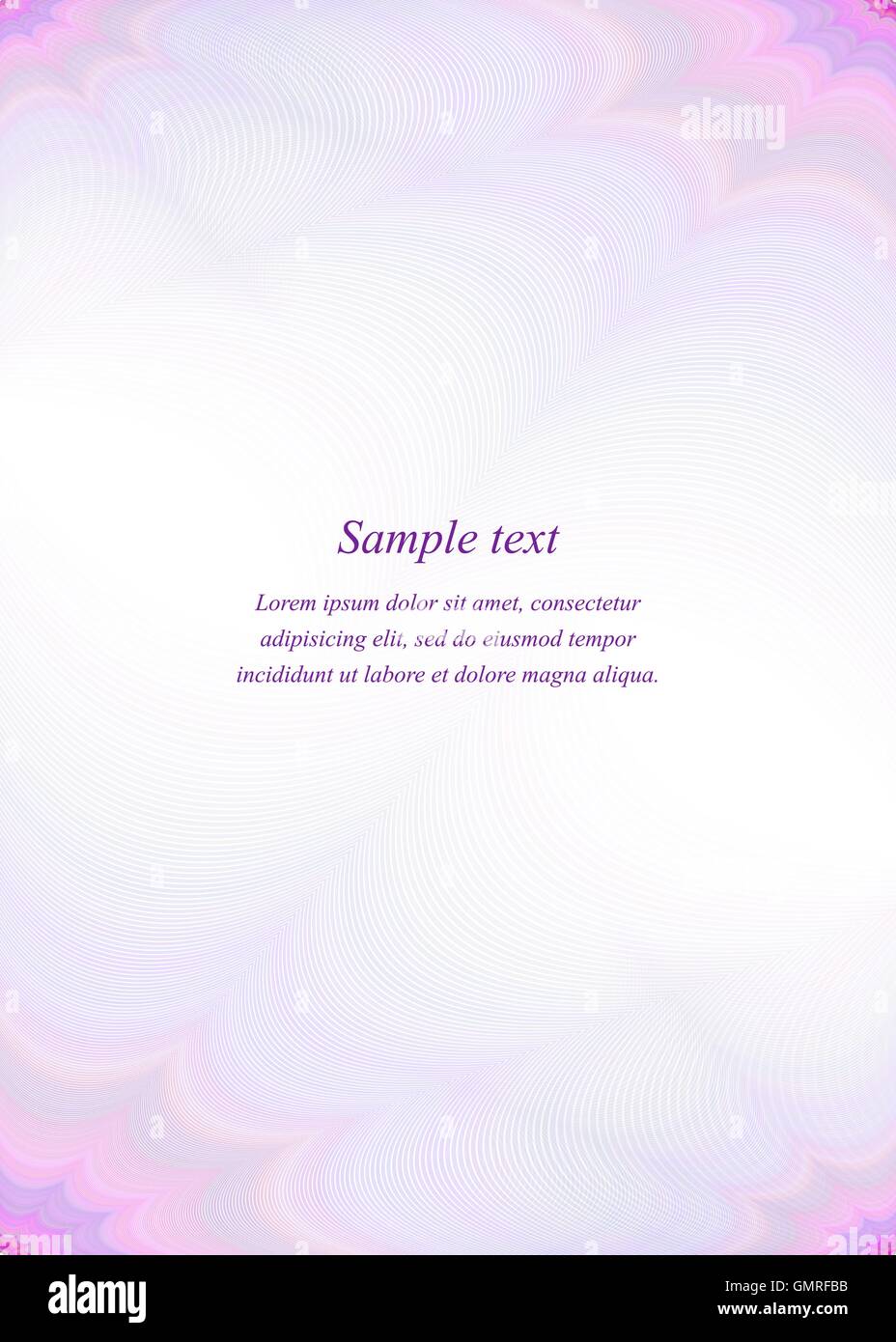 Purple page template design Stock Vector Image & Art - Alamy