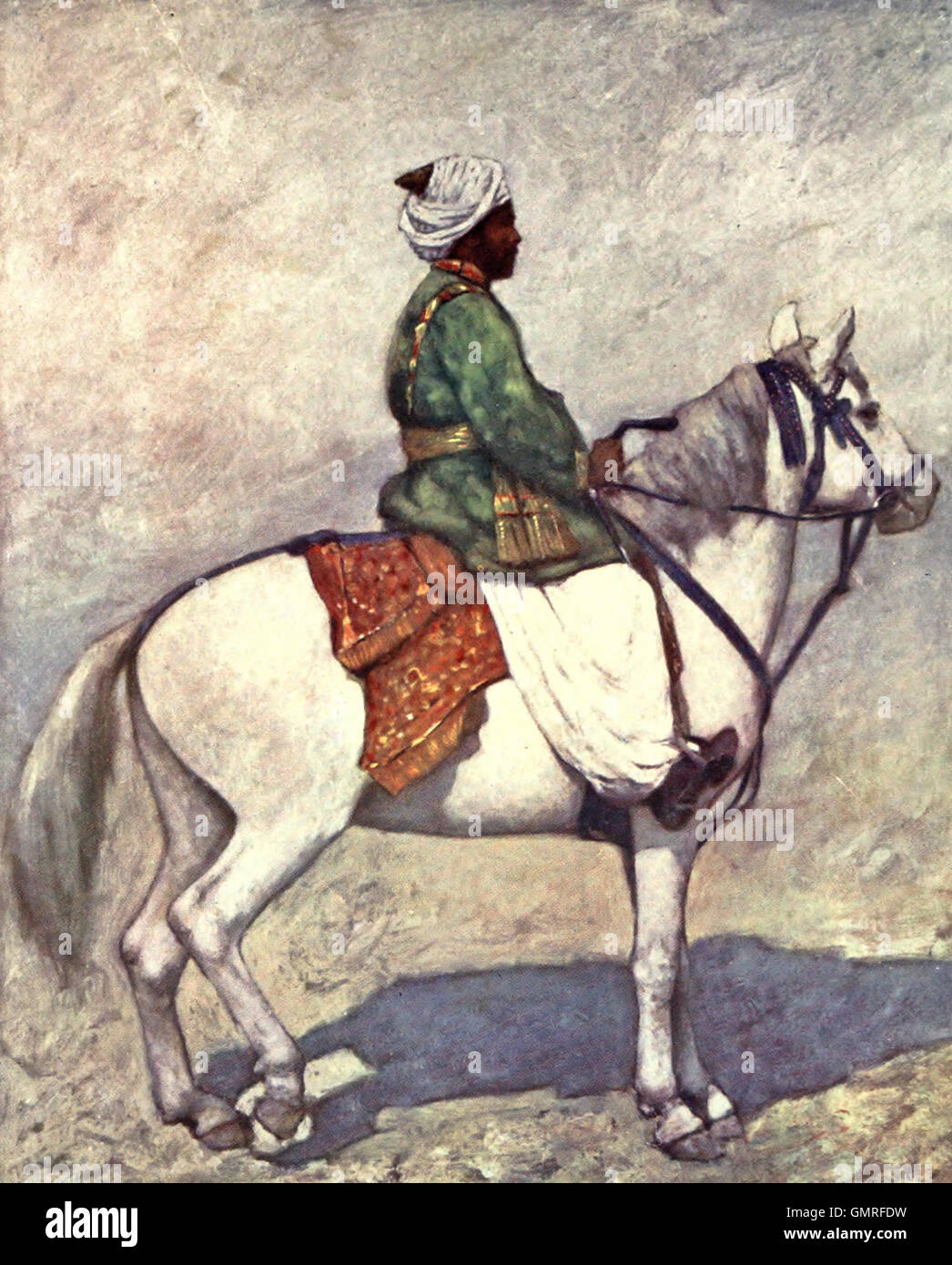 A Pathan Horseman - These men are celebrated for their magnificent ...