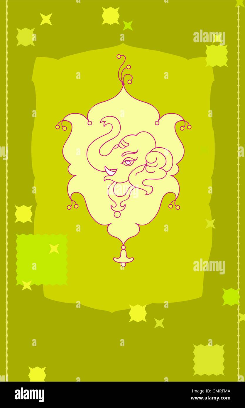 Ganesha The Lord Of Wisdom Stock Vector Image & Art - Alamy