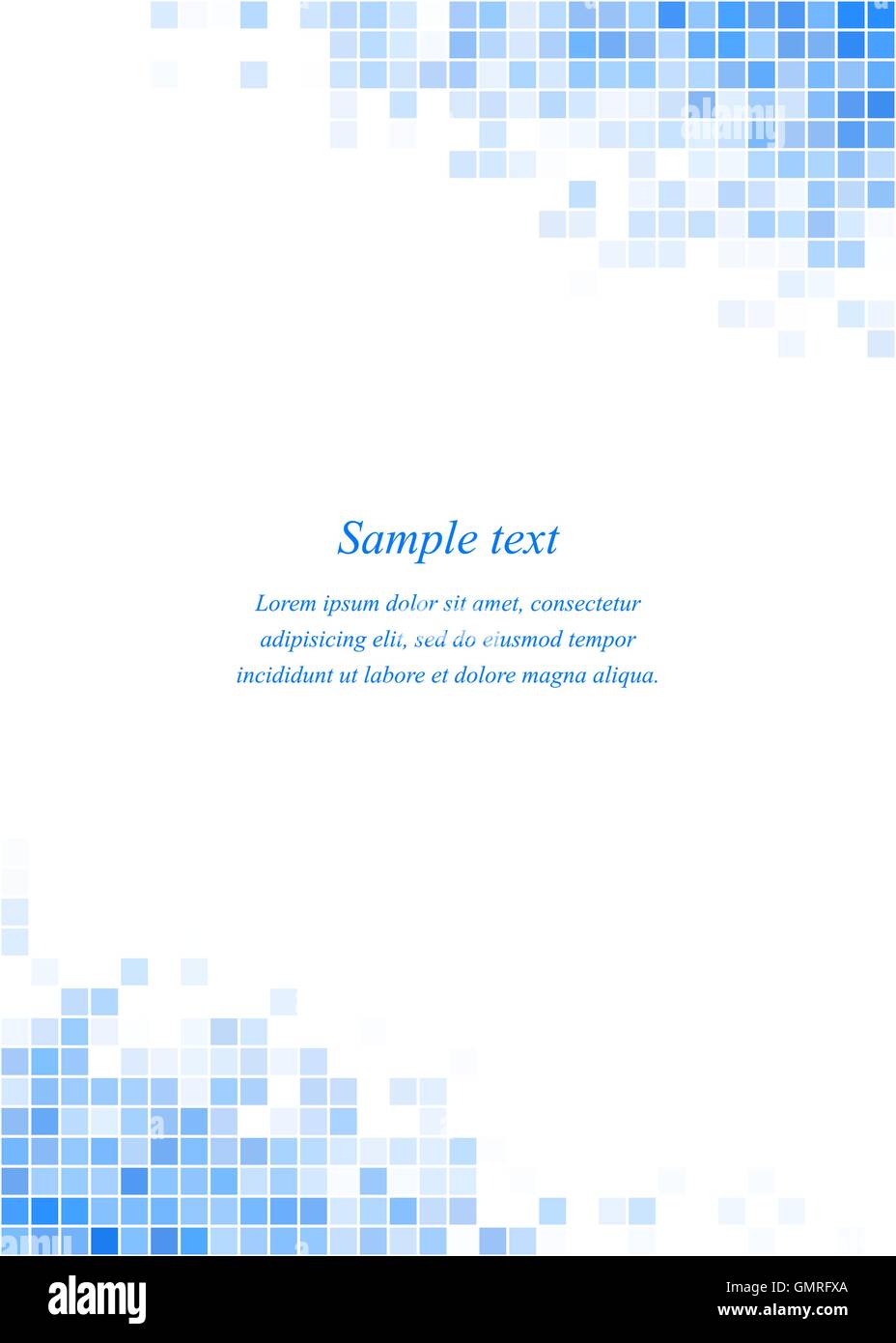 Blue page corner design template Stock Vector Image & Art - Alamy