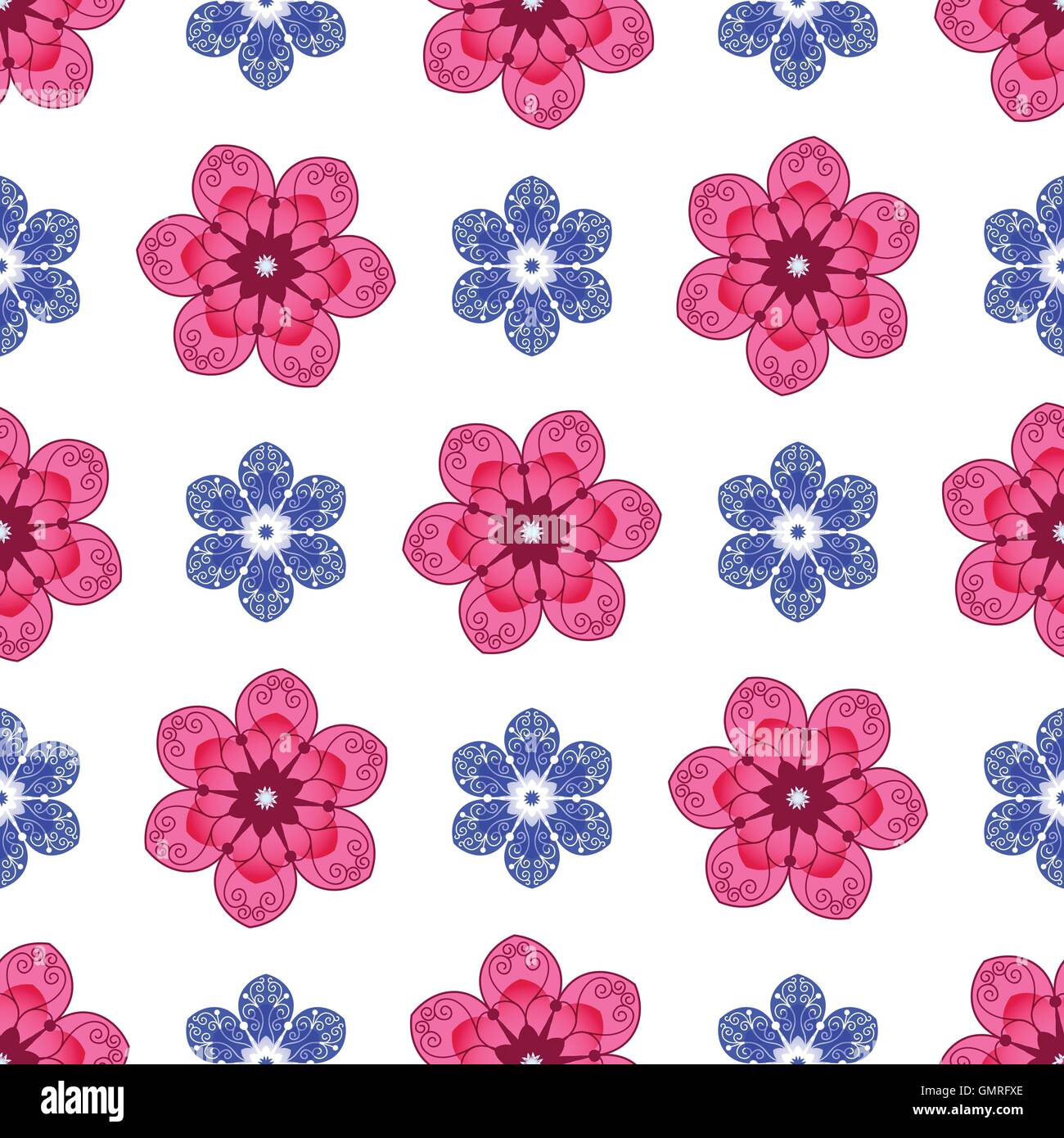 Flower scattering Stock Vector Images - Alamy