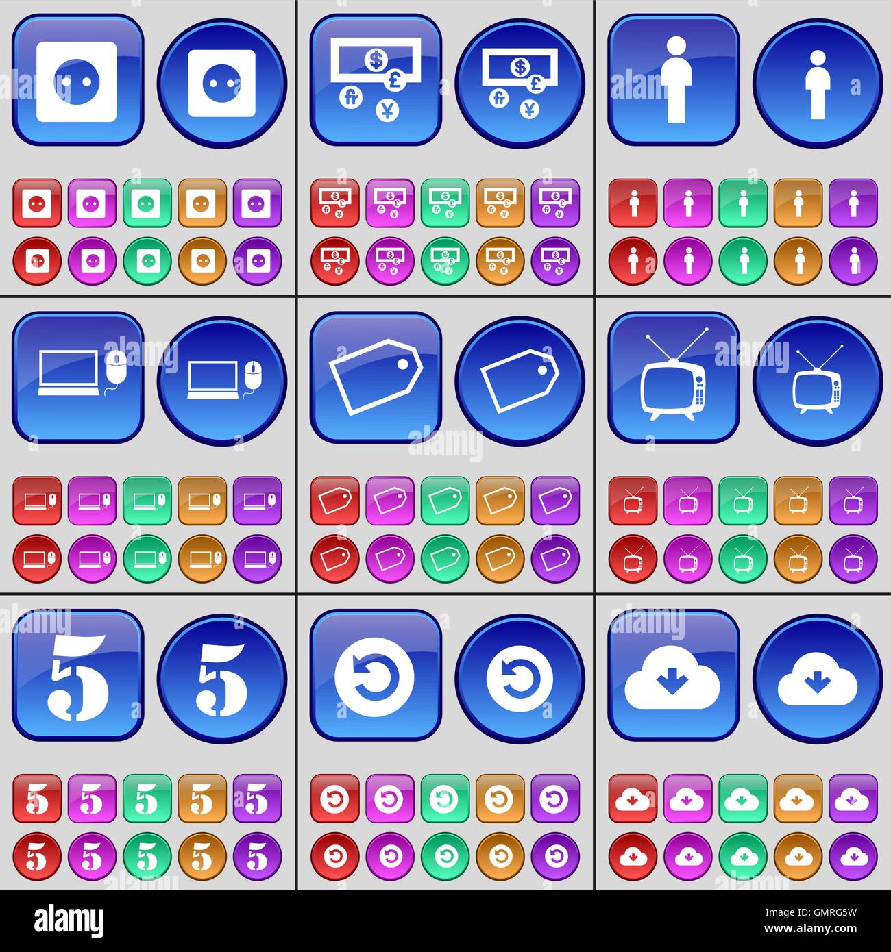 Tv socket Stock Vector Images - Alamy