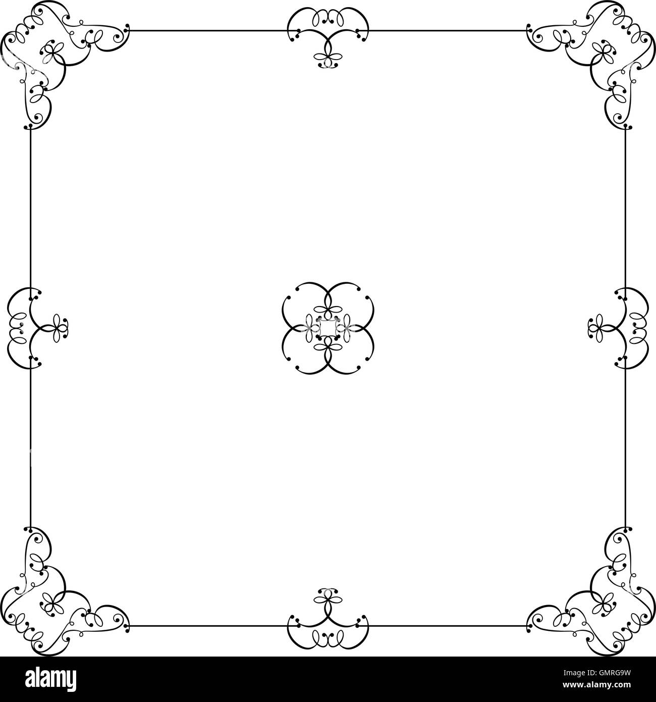 Frame Border Design Stock Vector Image & Art - Alamy