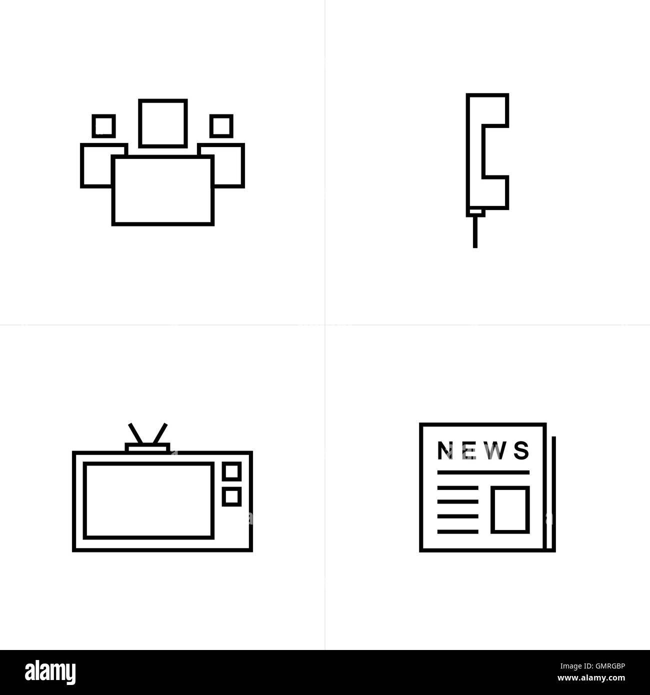 Phone call tag icon Black and White Stock Photos & Images - Alamy