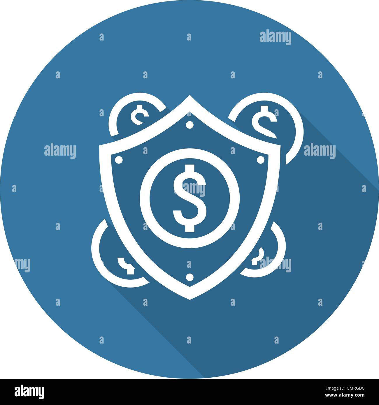 Secure Transactions Icon. Flat Design Stock Vector Image & Art - Alamy