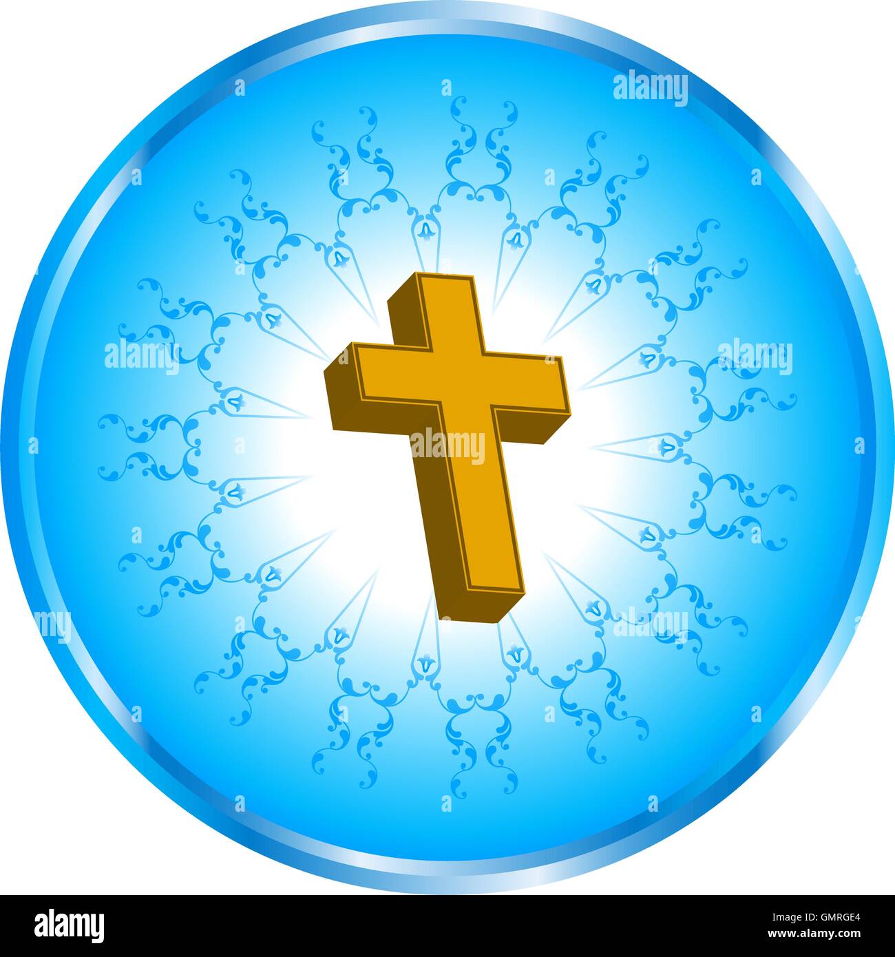 Christian Cross Design Stock Vector Image & Art - Alamy