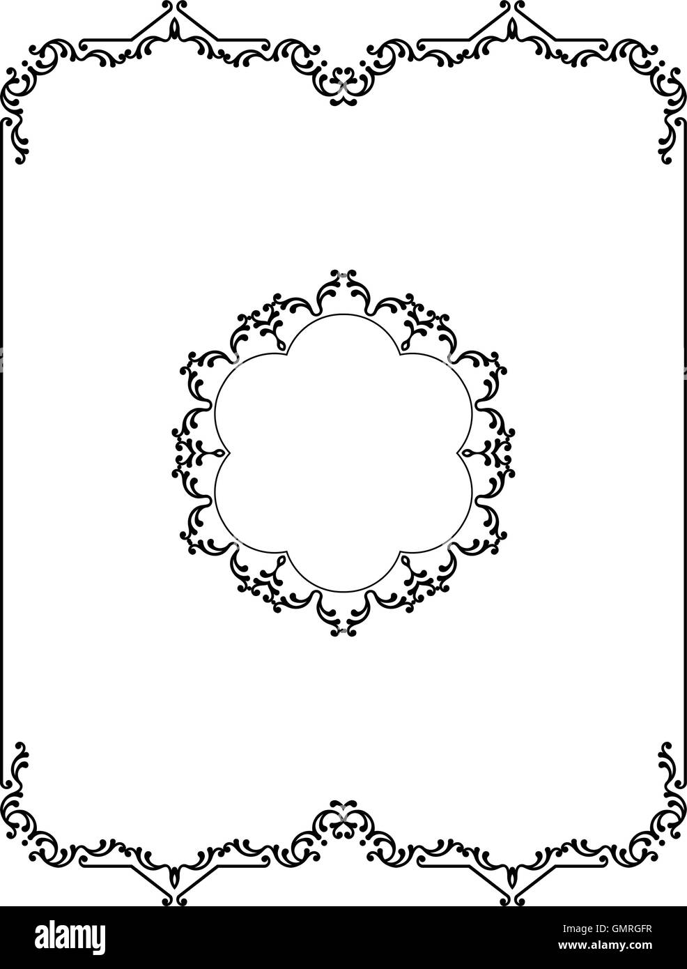 Frame Border Design Stock Vector Image & Art - Alamy