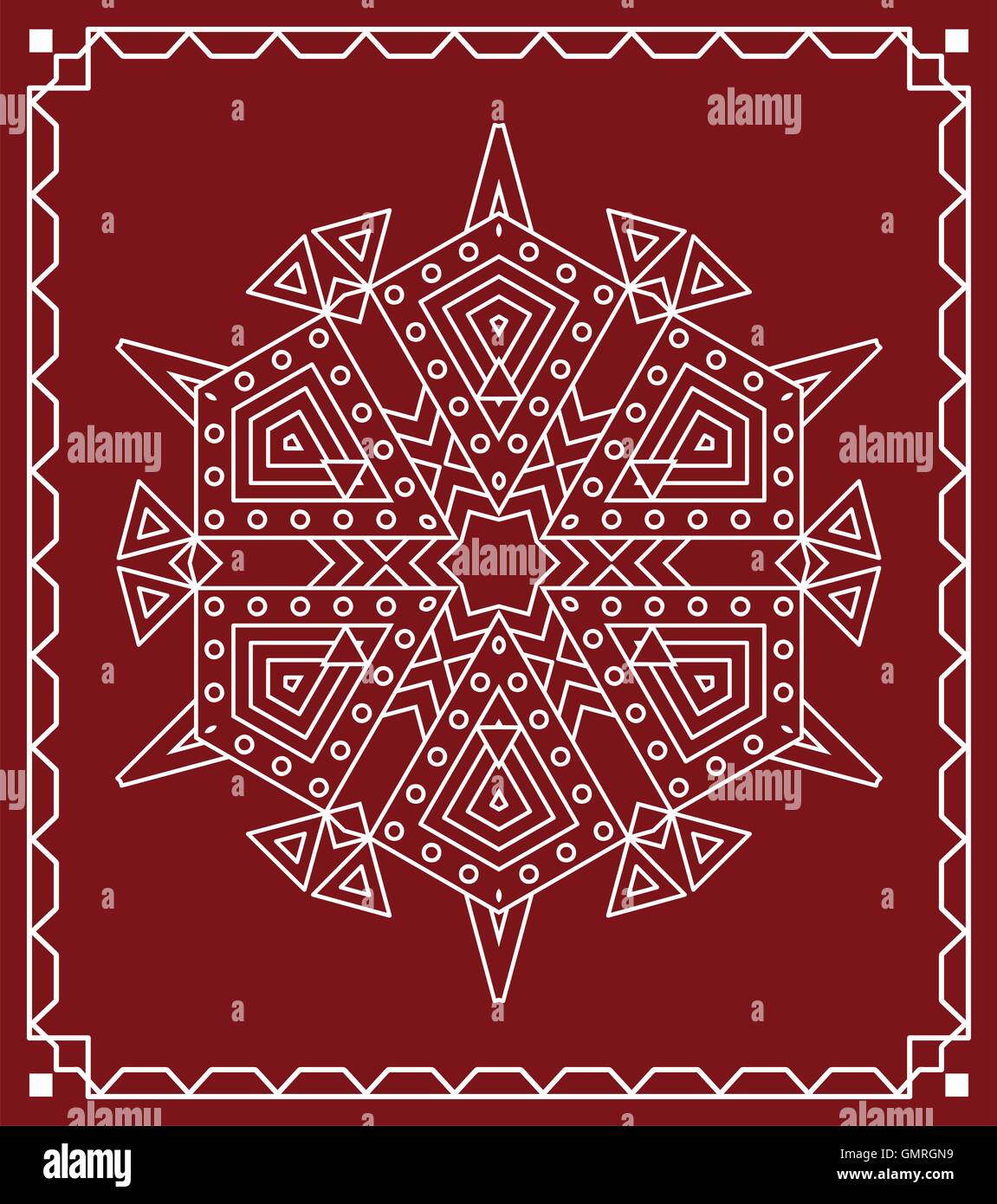 Indian painting wall Stock Vector Images - Alamy