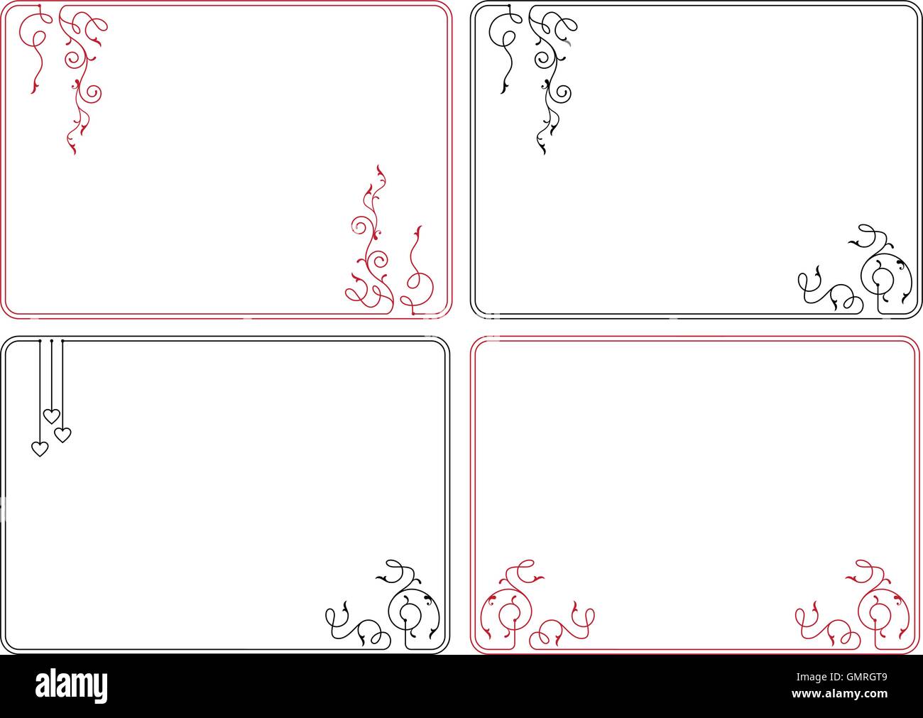 Frame Border Design Stock Vector Image & Art - Alamy