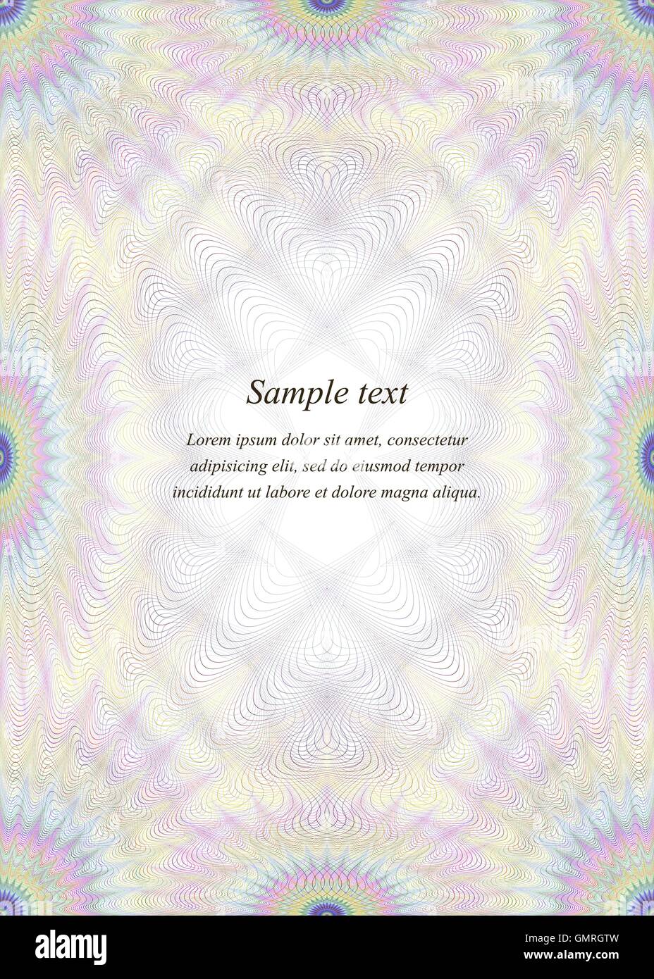 Page watermark design template Stock Vector Image & Art - Alamy