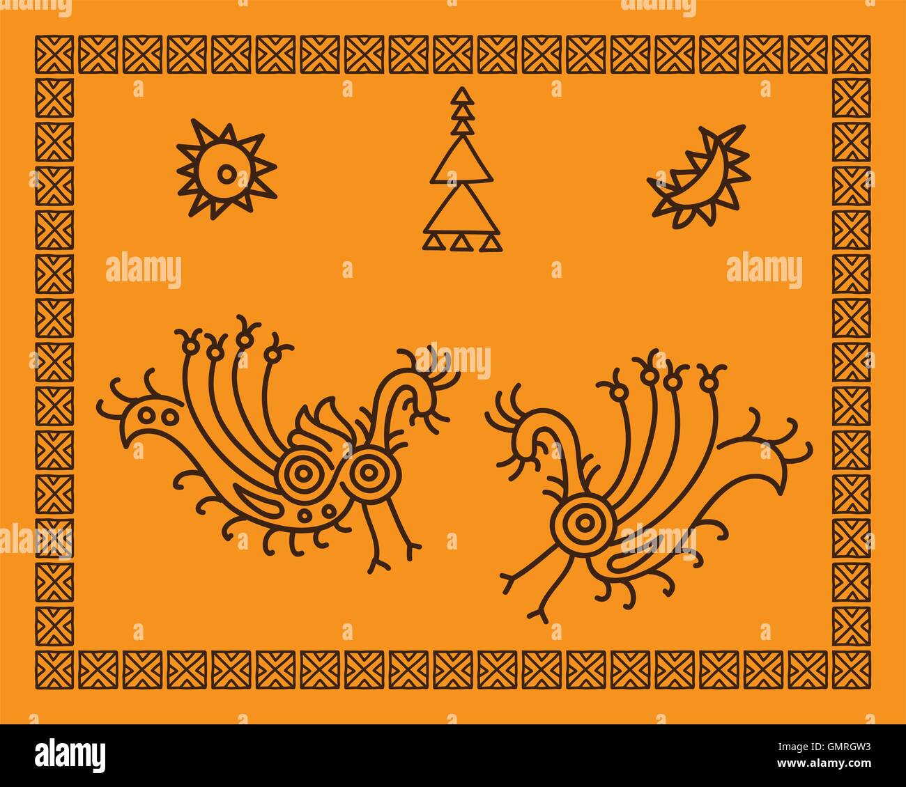 Motif bird hi-res stock photography and images - Alamy