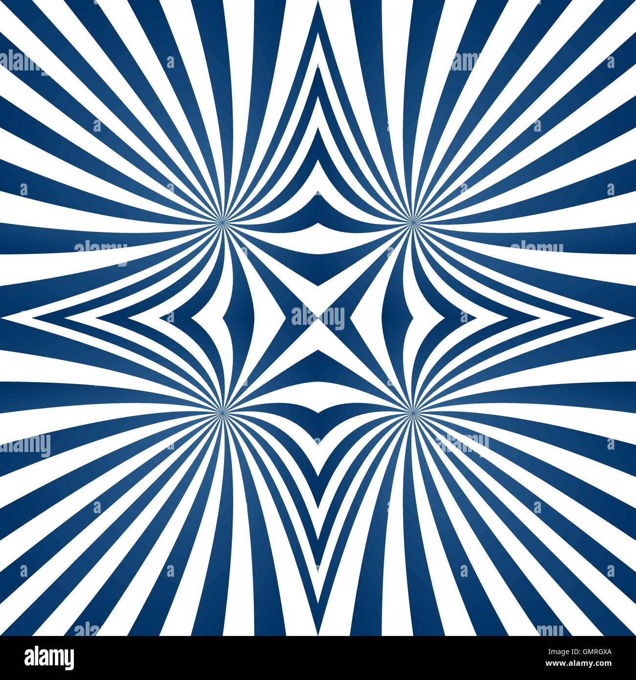 Blue hypnotic curved stripe background Stock Vector Image & Art - Alamy
