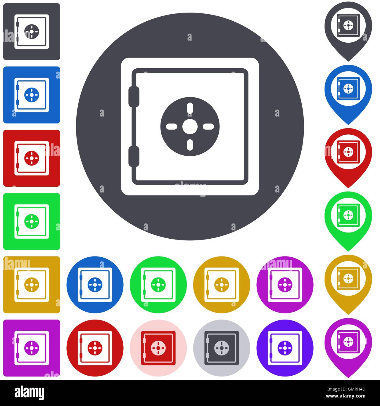 Color safe icon hi-res stock photography and images - Alamy