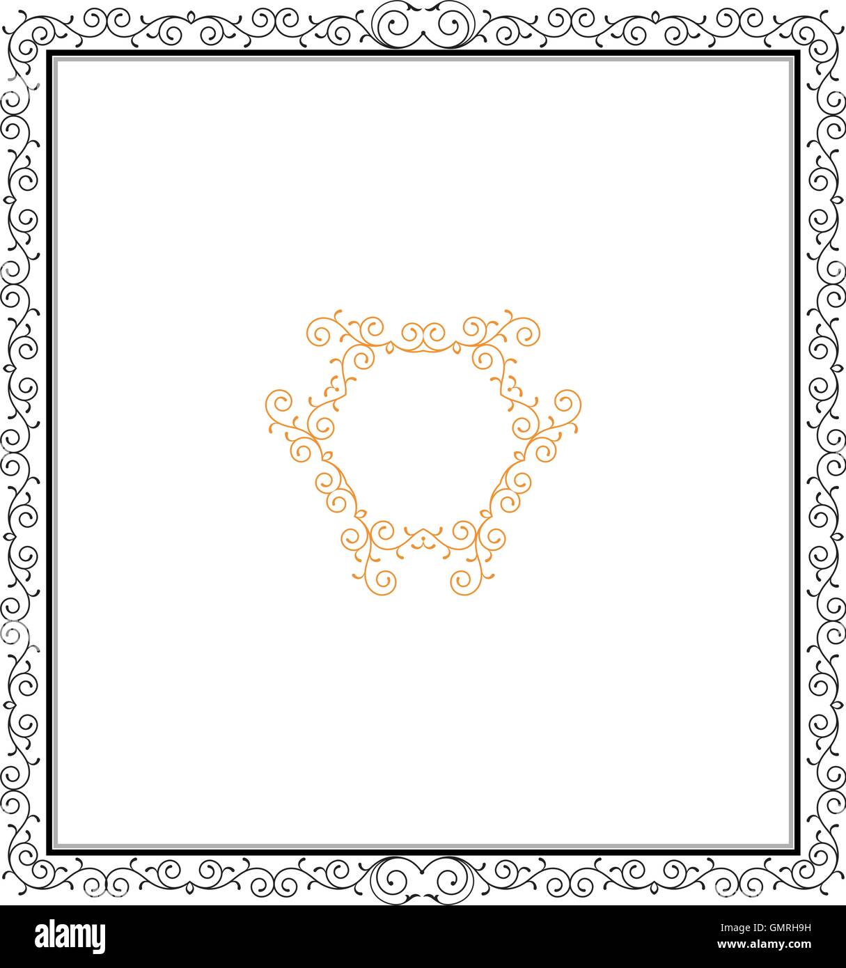 Frame Border Design Stock Vector Image & Art - Alamy