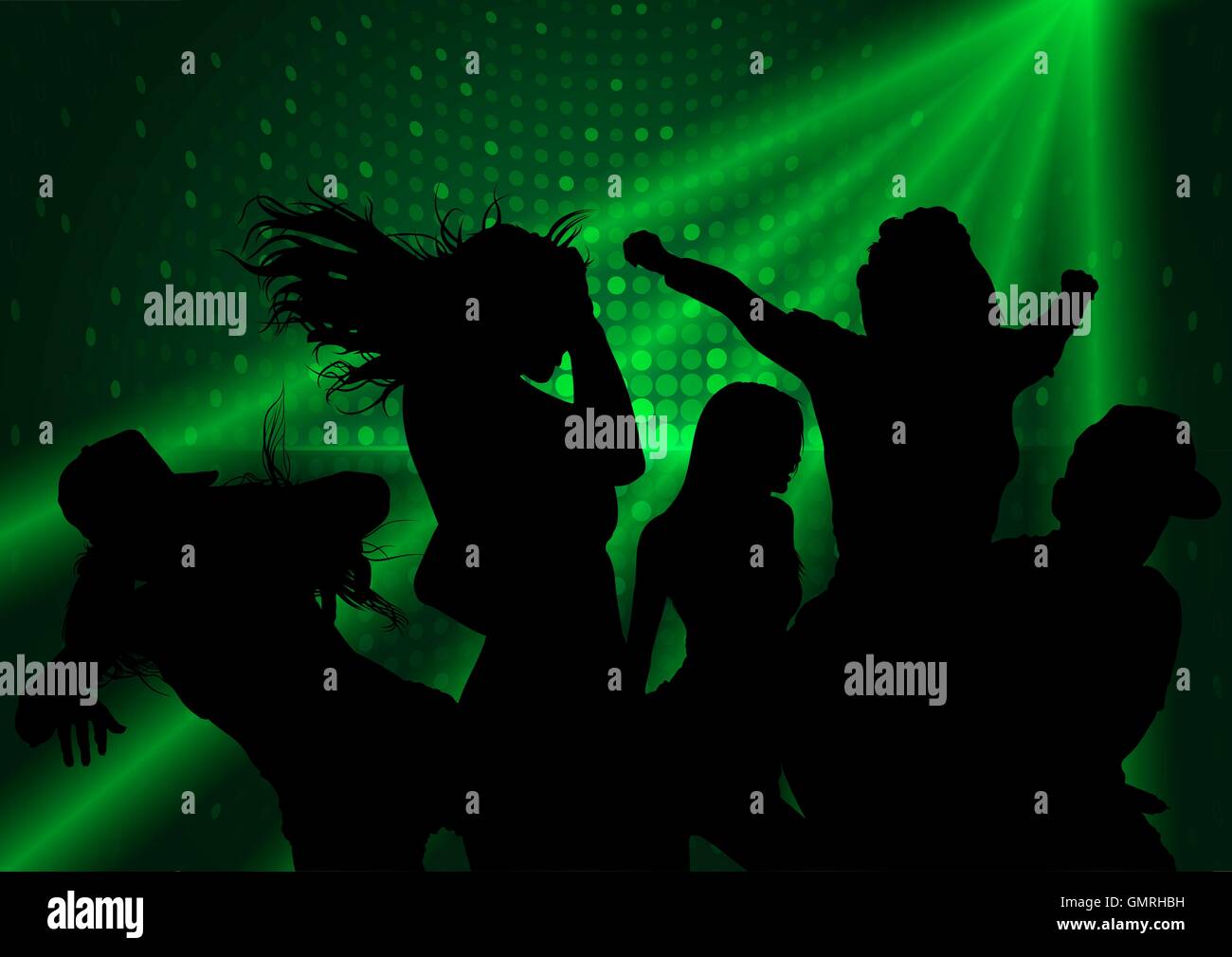 Laser light show Stock Vector Images - Alamy