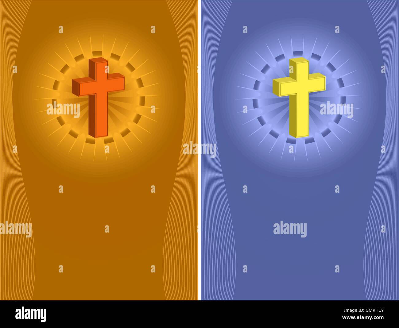 Christian Cross Design Stock Vector Image & Art - Alamy
