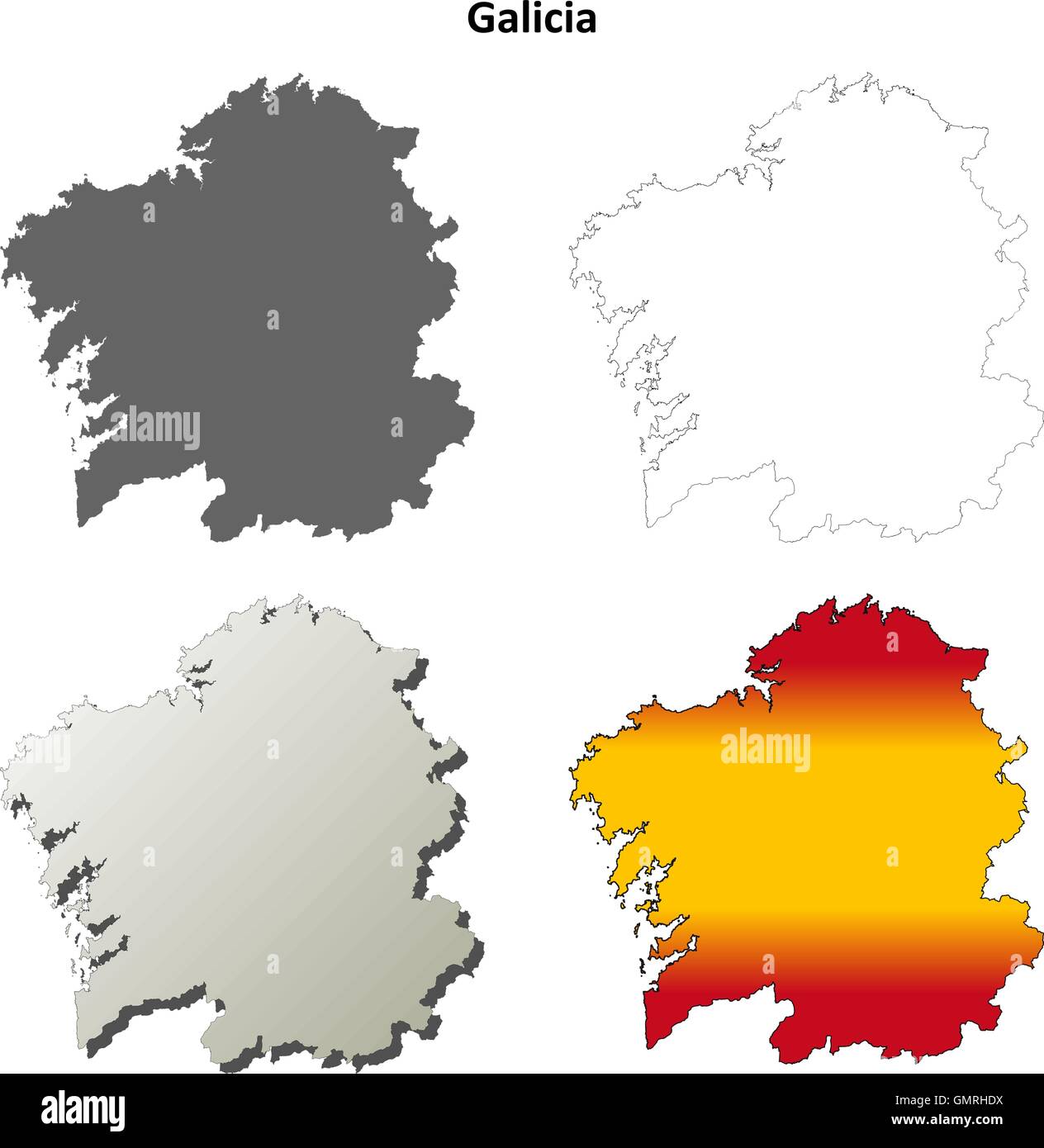 Galicia Stock Vector Images - Alamy