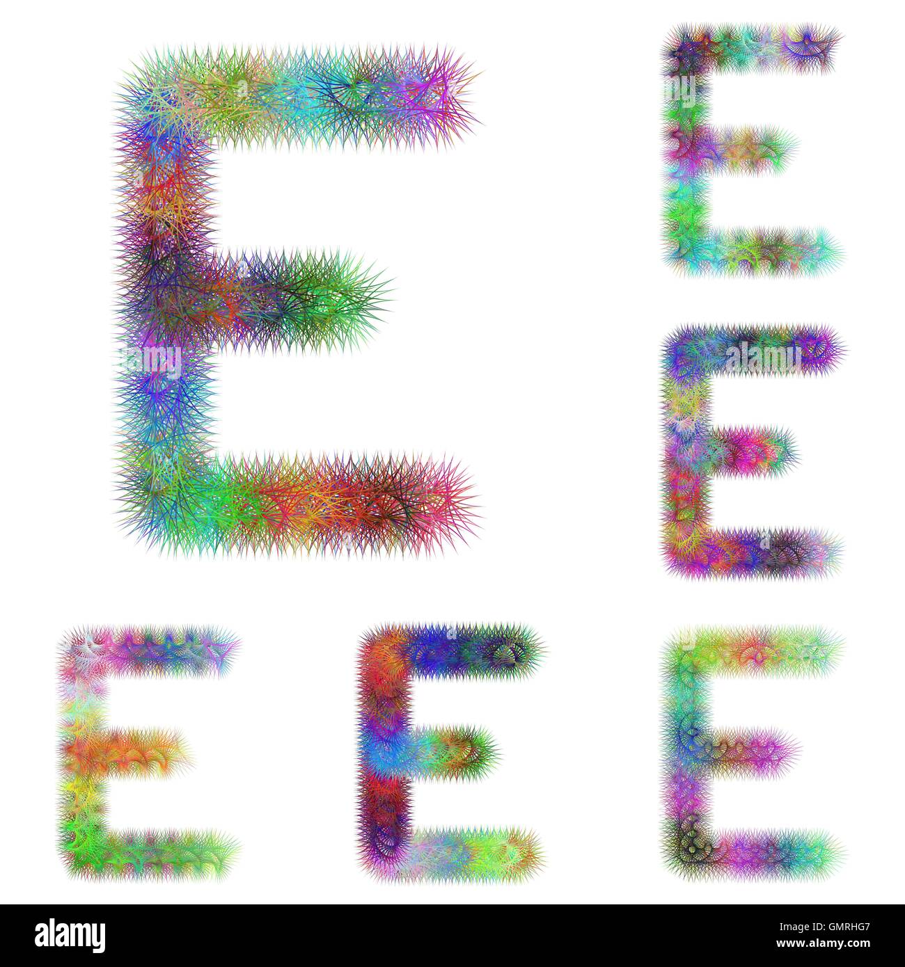 Letter e script Stock Vector Images - Alamy