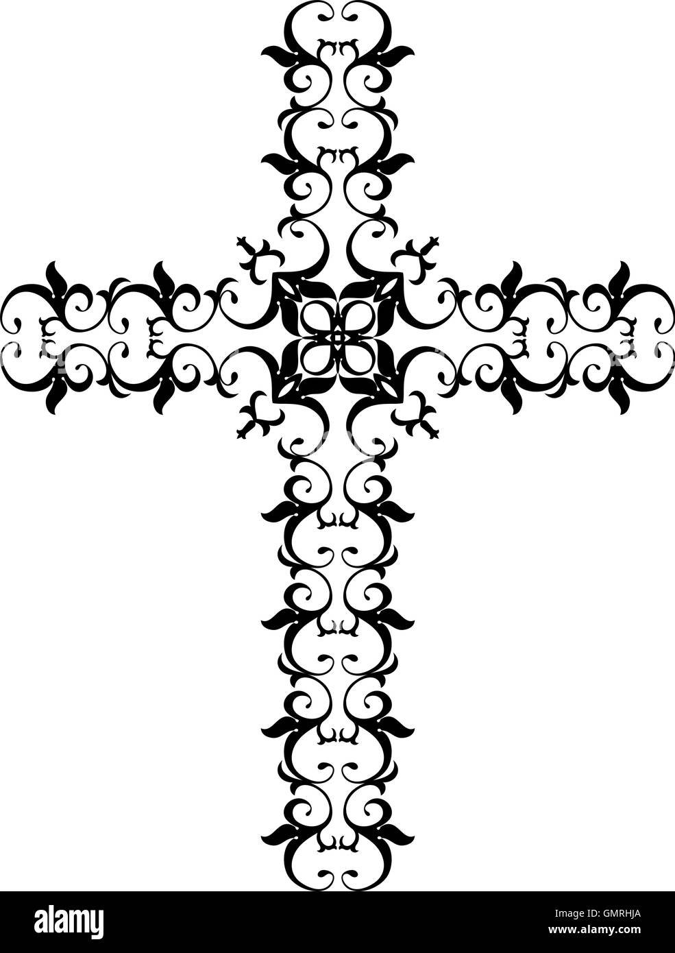 Cross Christian Design Stock Vector Image & Art - Alamy