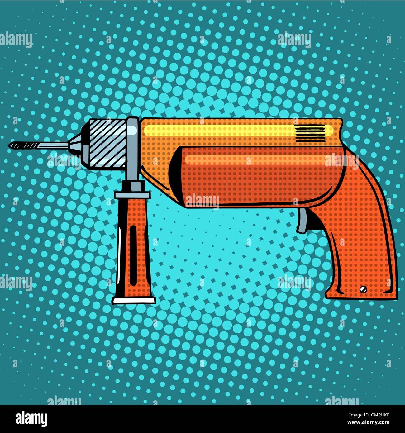 Hammer Drill Power Tools Stock Vector Image Art Alamy hammer-drill-power-tools-stock-vector-image-art-alamy