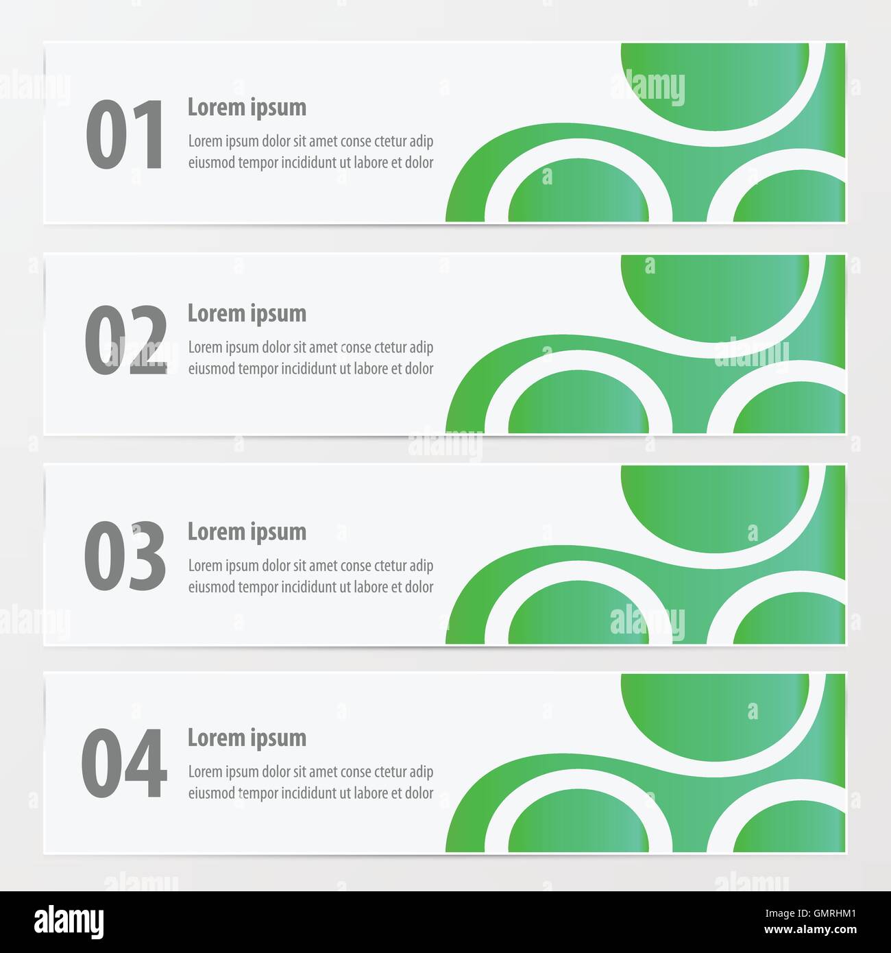 vector banner green color Stock Vector Image & Art - Alamy