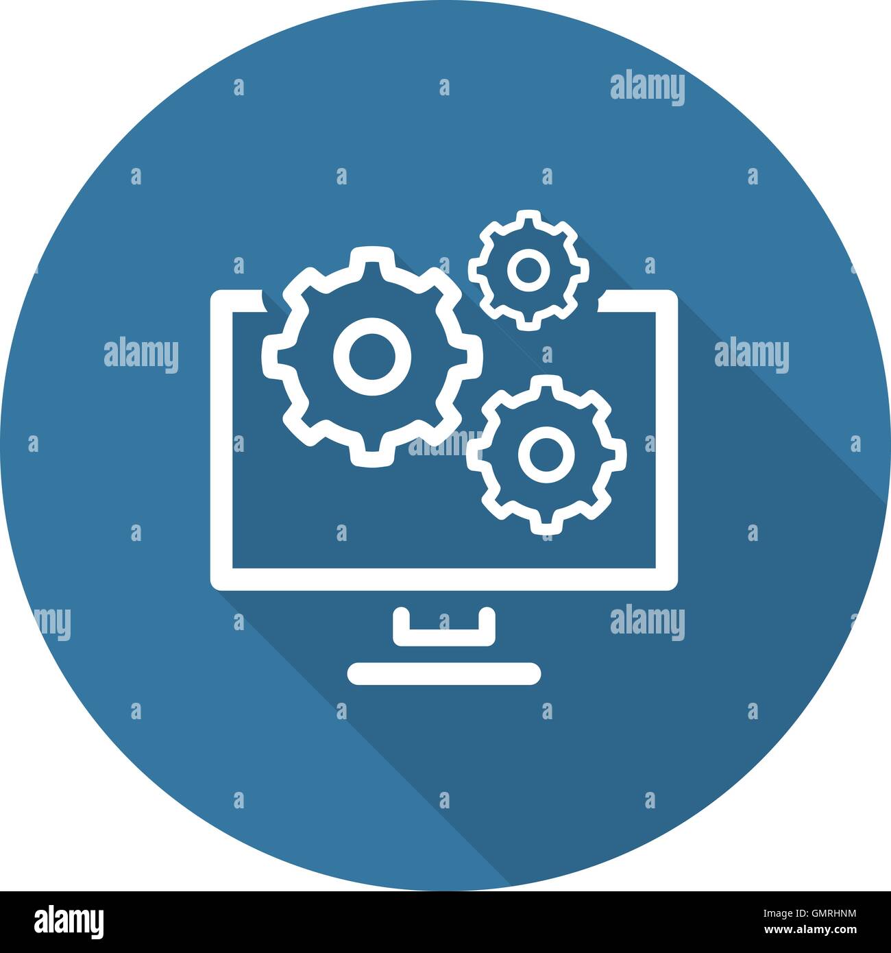 Data management icon Stock Vector Images - Alamy
