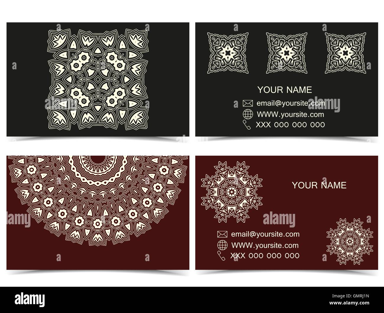 Vector Cards Designs Stock Vector Image & Art - Alamy