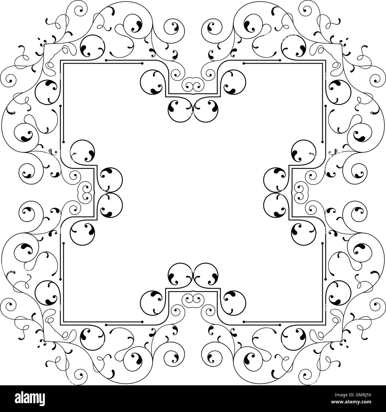 Frame Border Design Stock Vector Image & Art - Alamy
