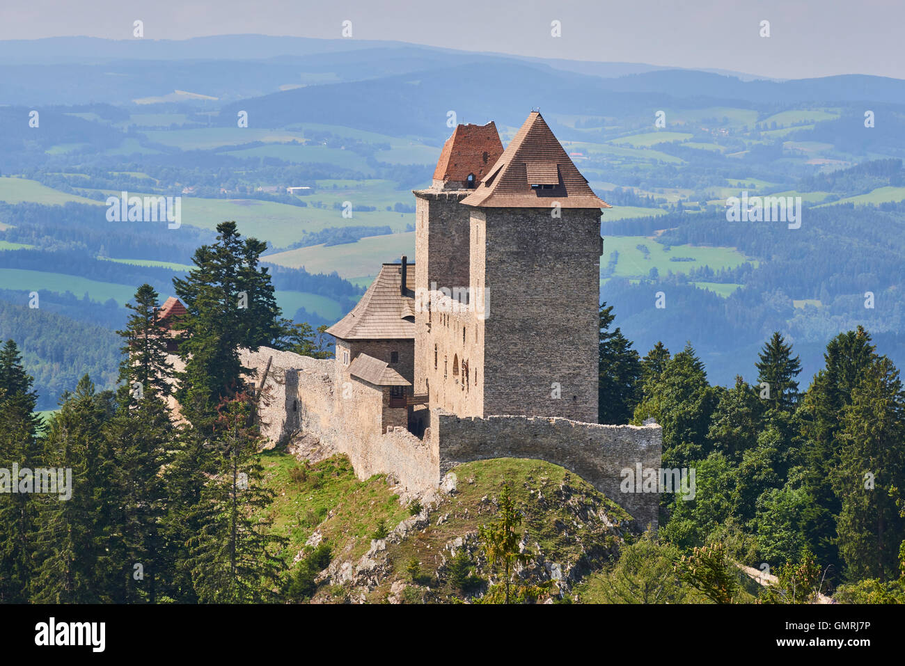 The Kasperk castle in Czech Republic Stock Photo - Alamy