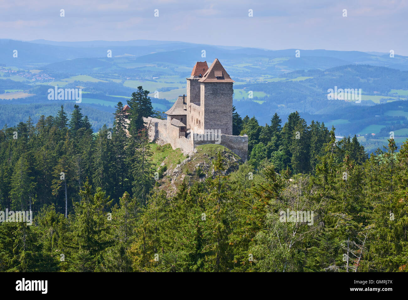 The Kasperk castle in Czech Republic Stock Photo - Alamy
