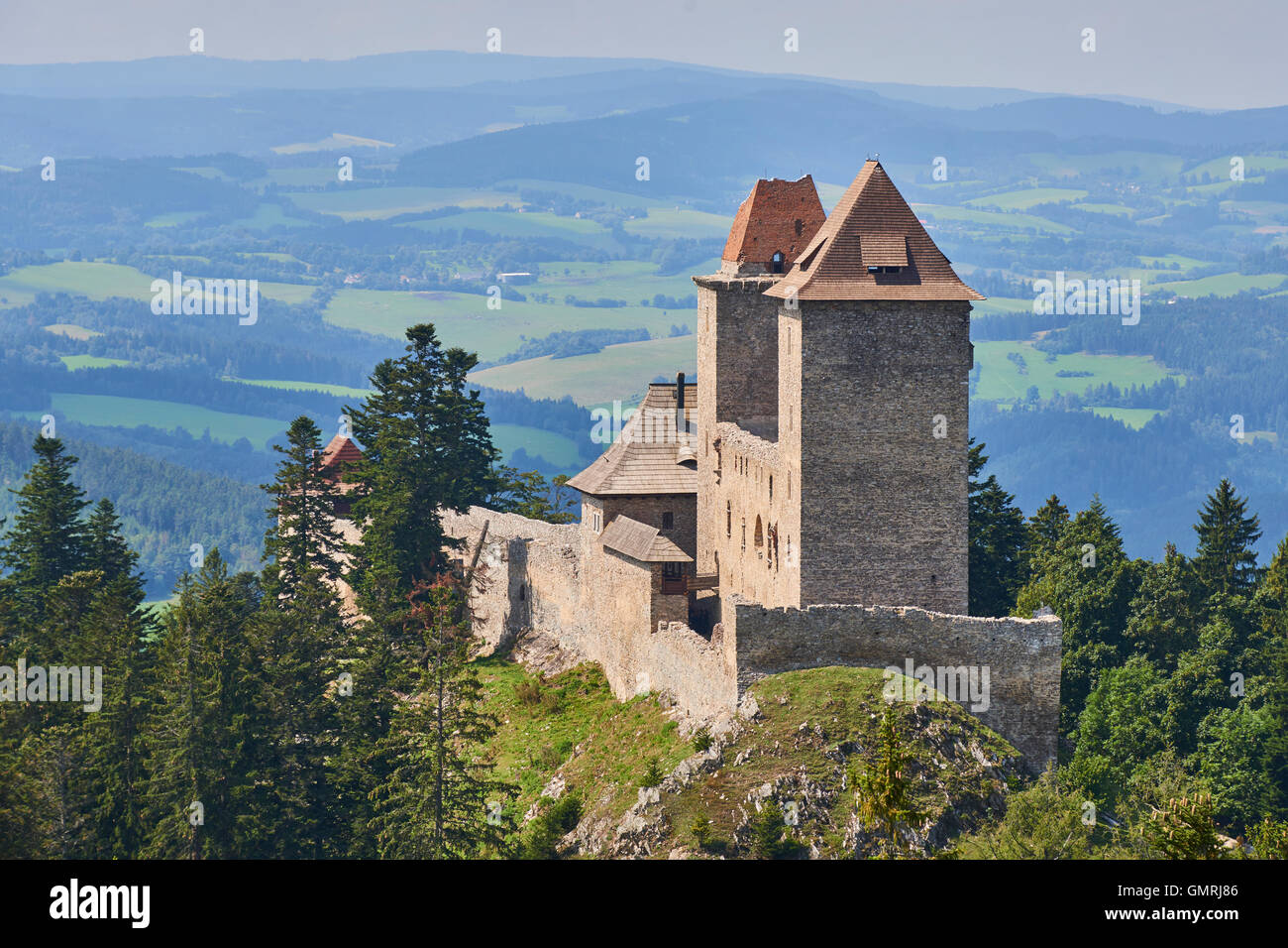 The Kasperk castle in Czech Republic Stock Photo - Alamy