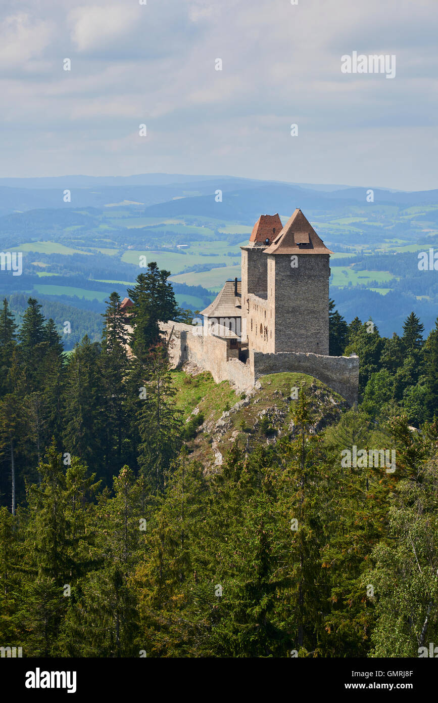 The Kasperk castle in Czech Republic Stock Photo - Alamy