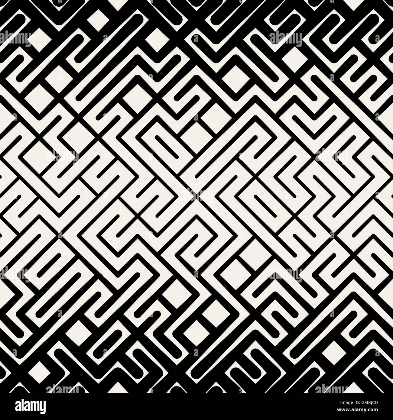 Vector Seamless Black and White Stripes Line Geometric Maze Square ... Vector Seamless Black and White Stripes Line Geometric Maze Square ...