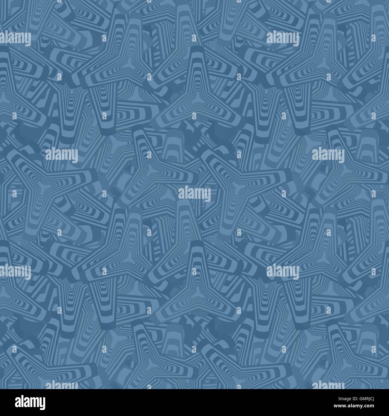 Blue seamless curved polygon pattern Stock Vector Images - Alamy