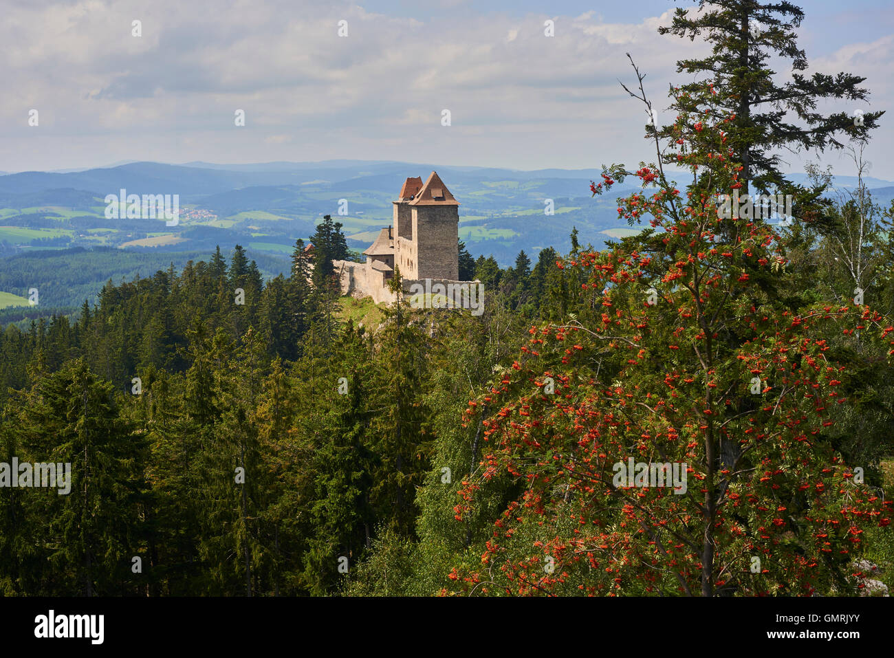 The Kasperk castle in Czech Republic Stock Photo - Alamy